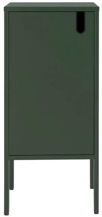 OnaDnes -20% Matně zelená lakovaná skříňka Tenzo Uno 40 x 40 cm