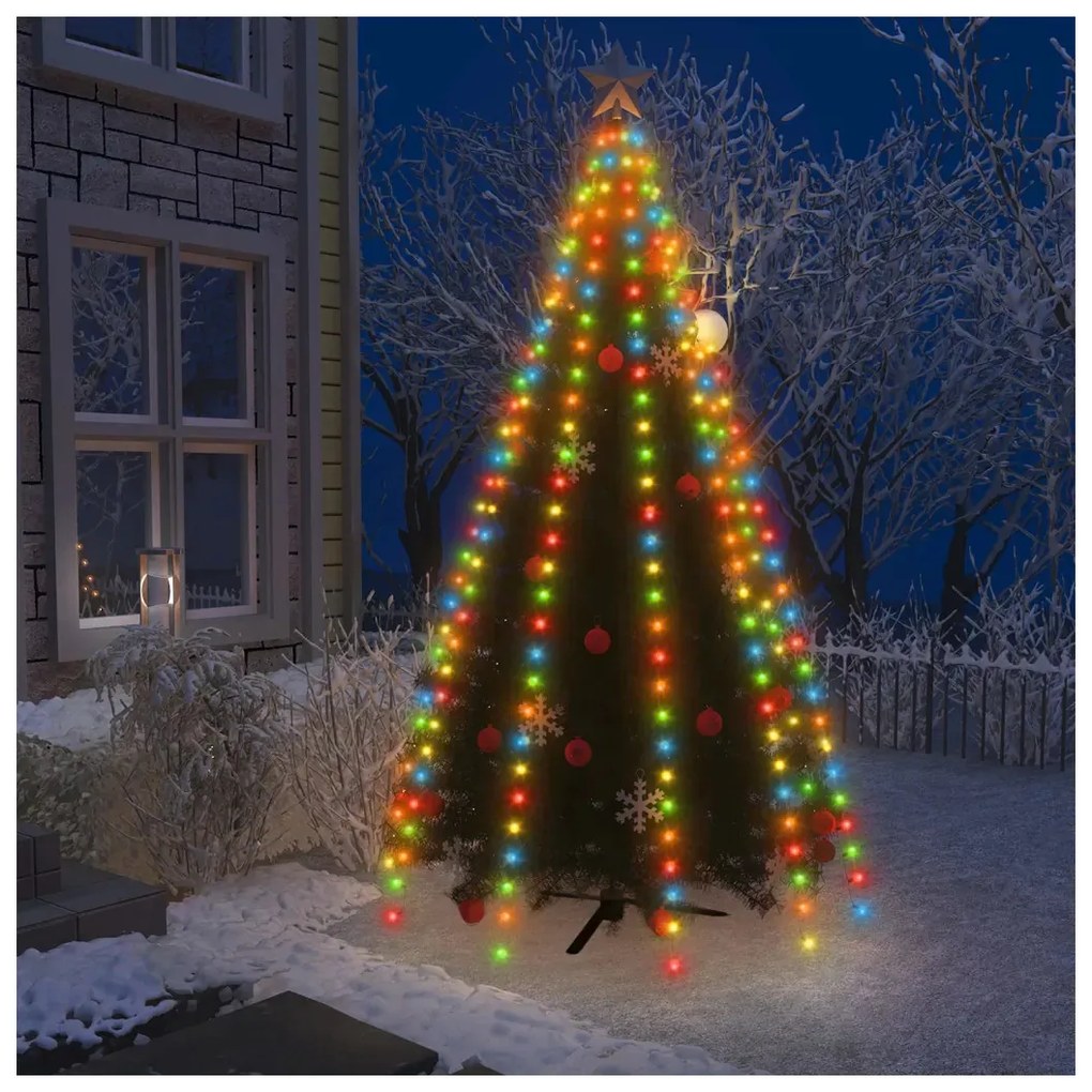 Vánoční dekorace VidaXL  Světýlko na vánoční stromek 300 cm