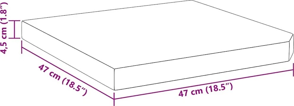 vidaXL Závaží pro slunečník žulové čtvercové 25 kg [45070] Barva: Černá