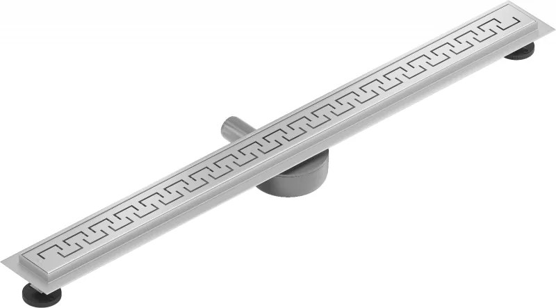 Mexen Flat 360° M15 rotační lineární odtok 80 cm chrom - 1024 080-40