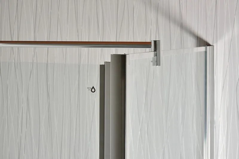ARTTEC Sprchový kout nástěnný jednokřídlý MOON B 1 čiré sklo 70 - 75 x 86,5 - 88 x 195 cm