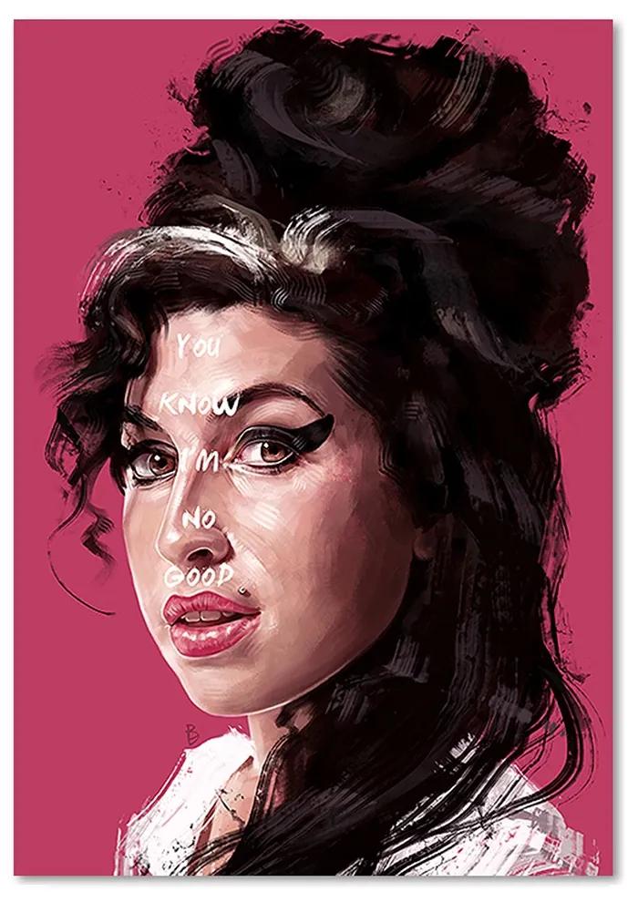 Gario Obraz na plátně Portrét Amy Winehouse - Dmitry Belov Rozměry: 40 x 60 cm
