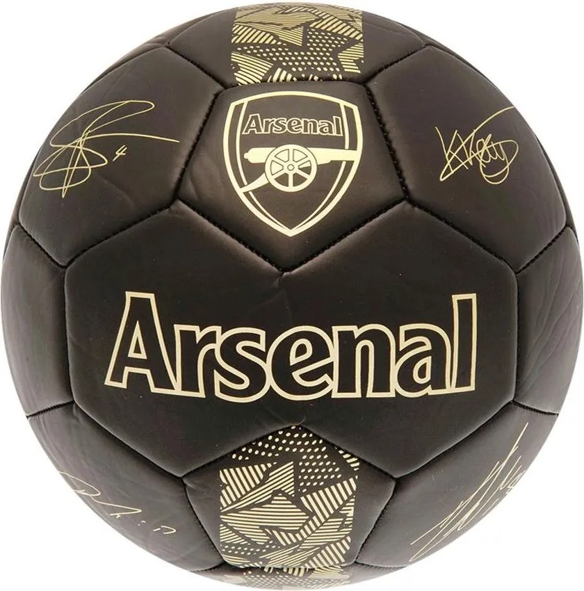 Fotbalový míč fan-shop mini arsenal fc signature gold