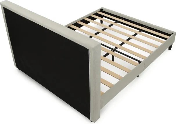 Manželská postel béžová 180x200 cm BED-M180 CRM2