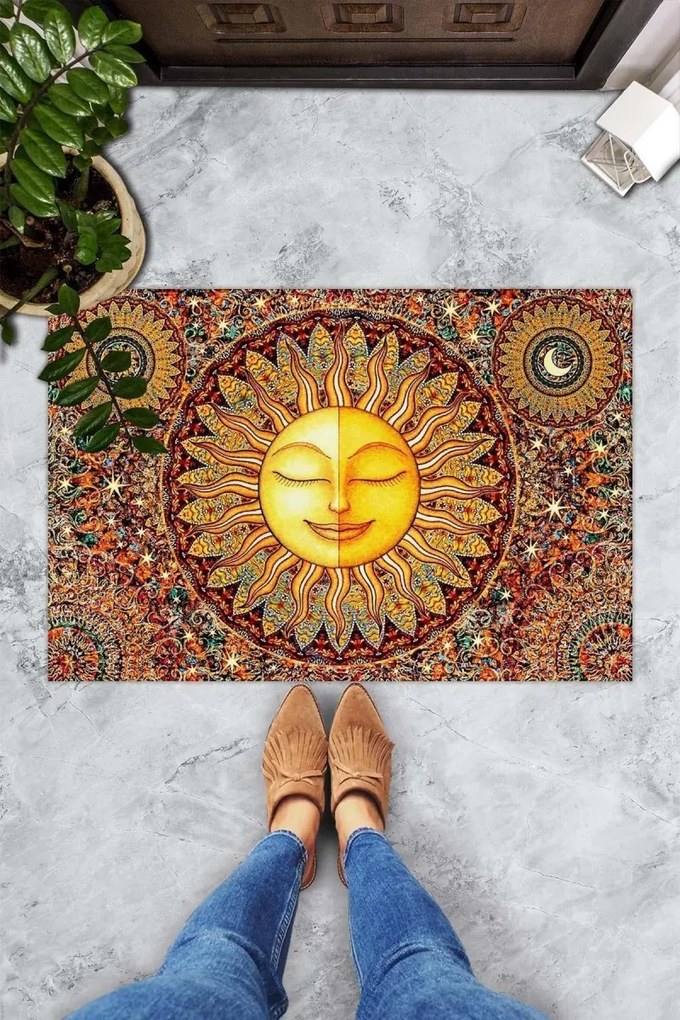 Rohožka Happy Sun 60x40 cm vícebarevná