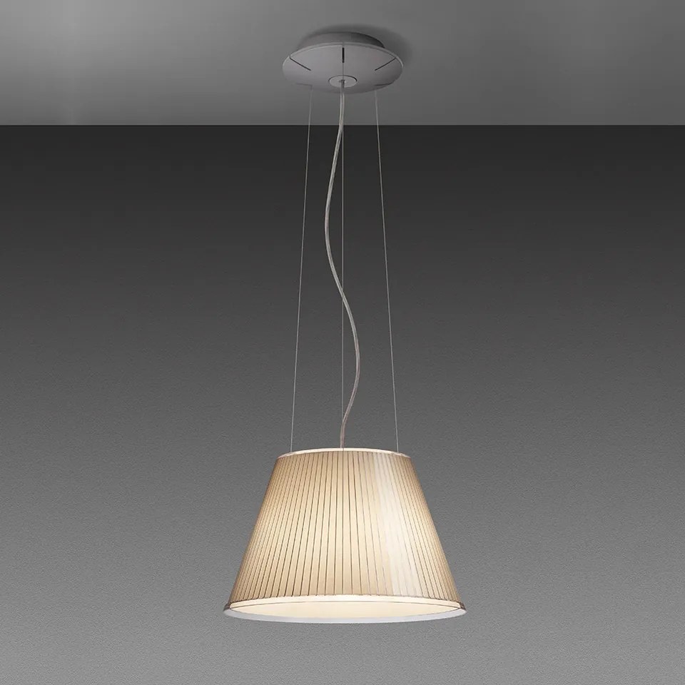 Artemide 1123020A Choose sospensione, závěsné designové svítidlo se stínítkem z pergamenu, 1x100W E27, prům. 35,8cm