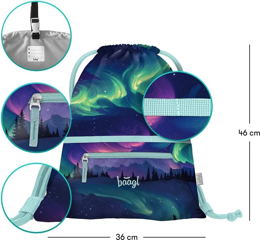 BAAGL Sáček s kapsou Aurora GRS