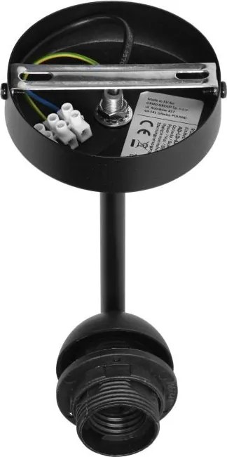 Nástěnné svítidlo Orno ROLLO AD-LD-6341GE27T, E27, 60W, šedá