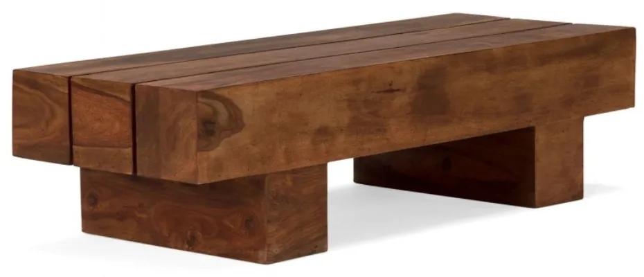 Massive home | Dřevěný konferenční stolek Ruby II Palisandr Only Stain