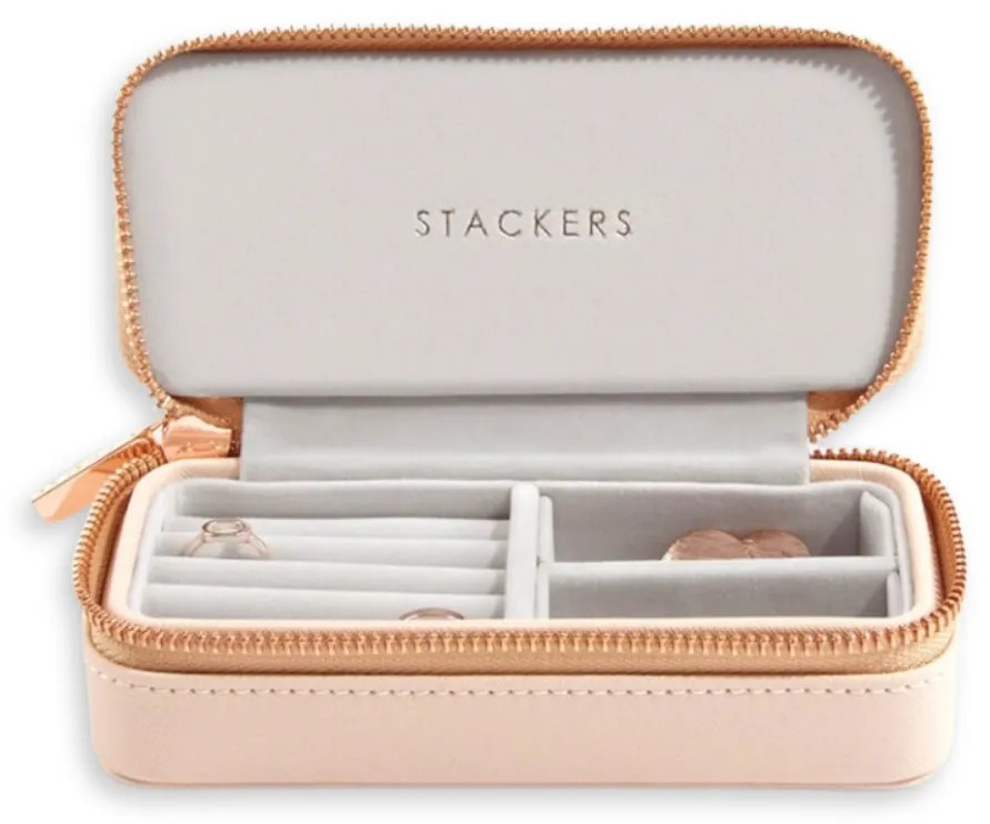 Cestovní šperkovnice Stackers Blush Medium Travel | růžová 75343