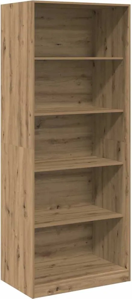Šatní skříň dub artisan 80 x 50 x 200 cm kompozitní dřevo 3307728