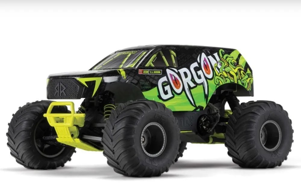 Rc auto arrma gorgon 1:10 smart žlutý