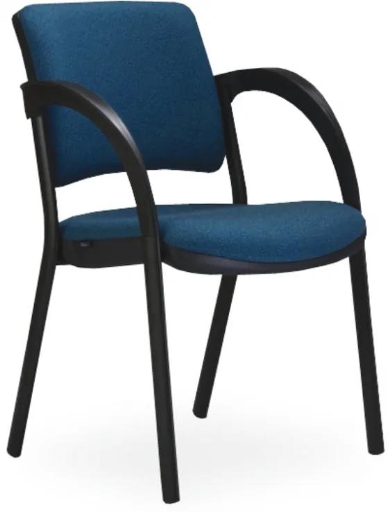 ANTARES 2040 N Signo - Konferenční židle  - koženka šedá