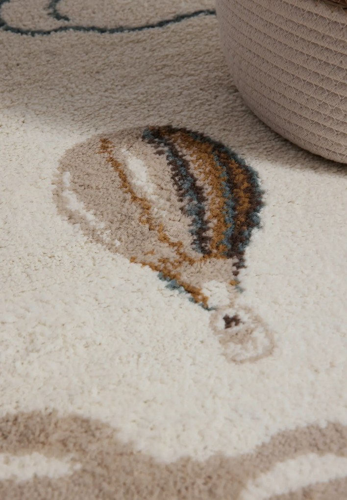 Hanse Home, Dětský koberec Adventures 106209 Cream Multicolor, 160x235, vícebarevná, dětský pokoj