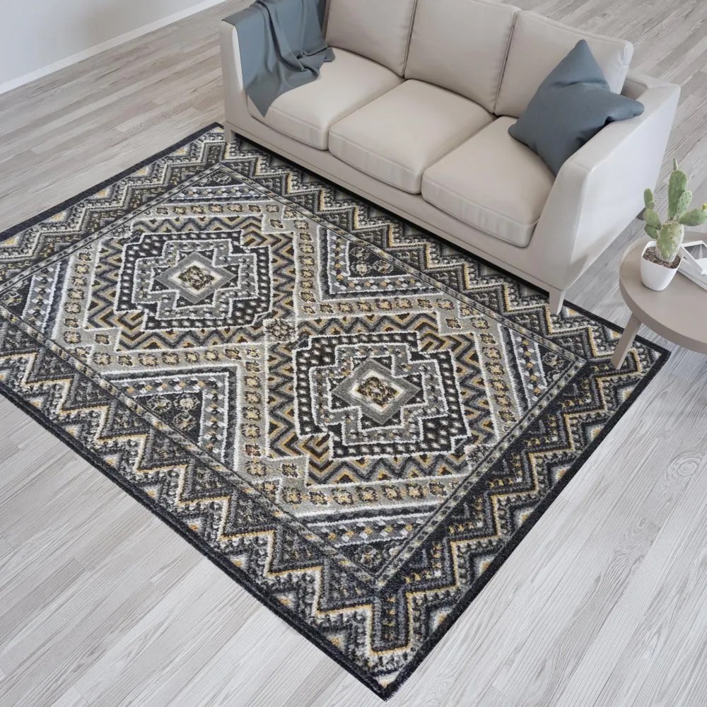 Designový koberec s aztéckým vzorem Šířka: 120 cm | Délka: 170 cm