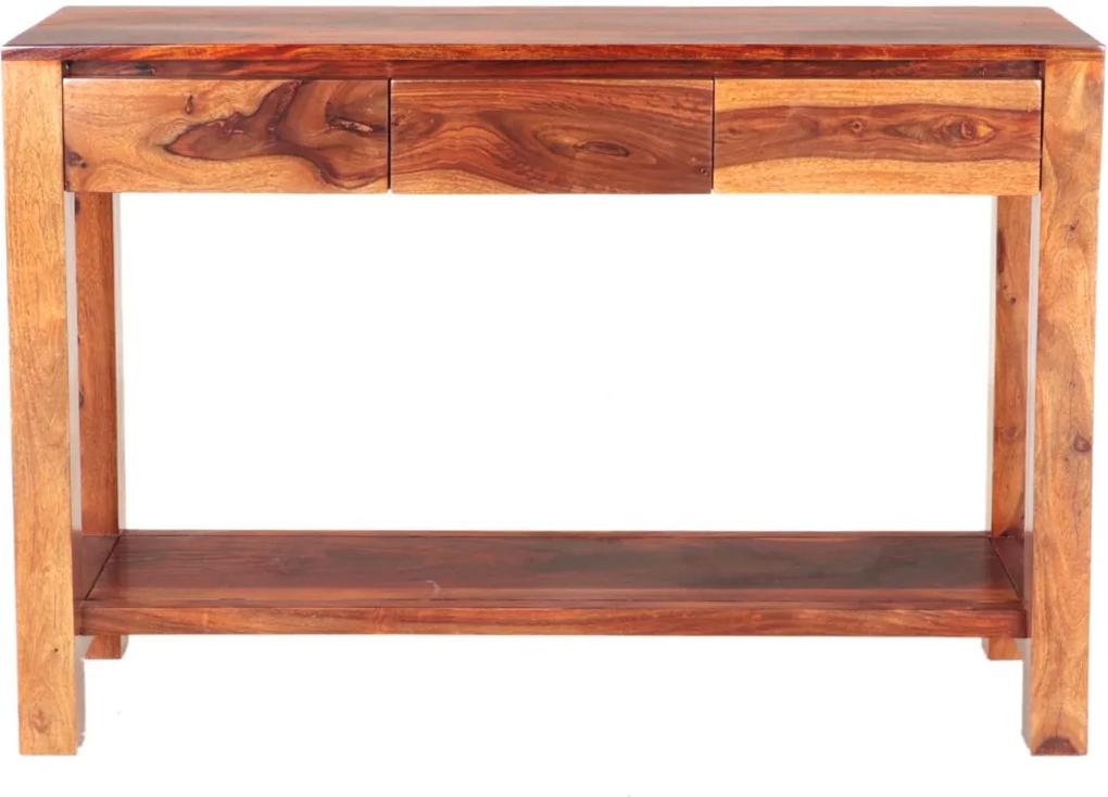 Konzolový stůl Gani 110x76x35 z indického masivu palisandr