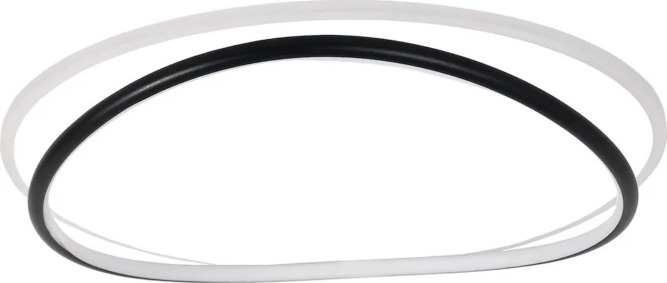 Stropní LED svítidlo Halo, 2x LED 38w, 4000k, b
