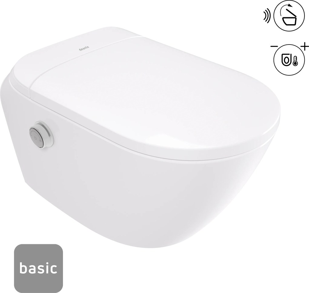 Deante Chytrá WC mísa Silia Smart BASIC - , s automatickým sedátkem, bílá
