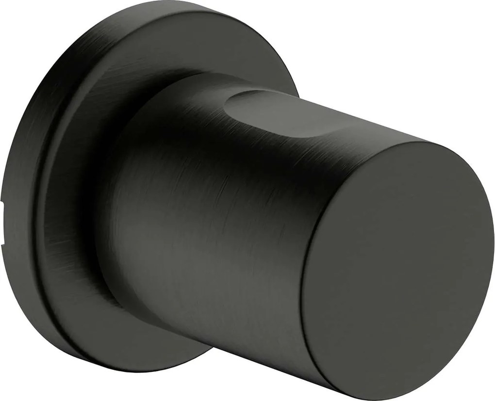 Hansgrohe Zesis S - Uzavírací ventil pod omítku, kartáčovaný černý chrom 74997340