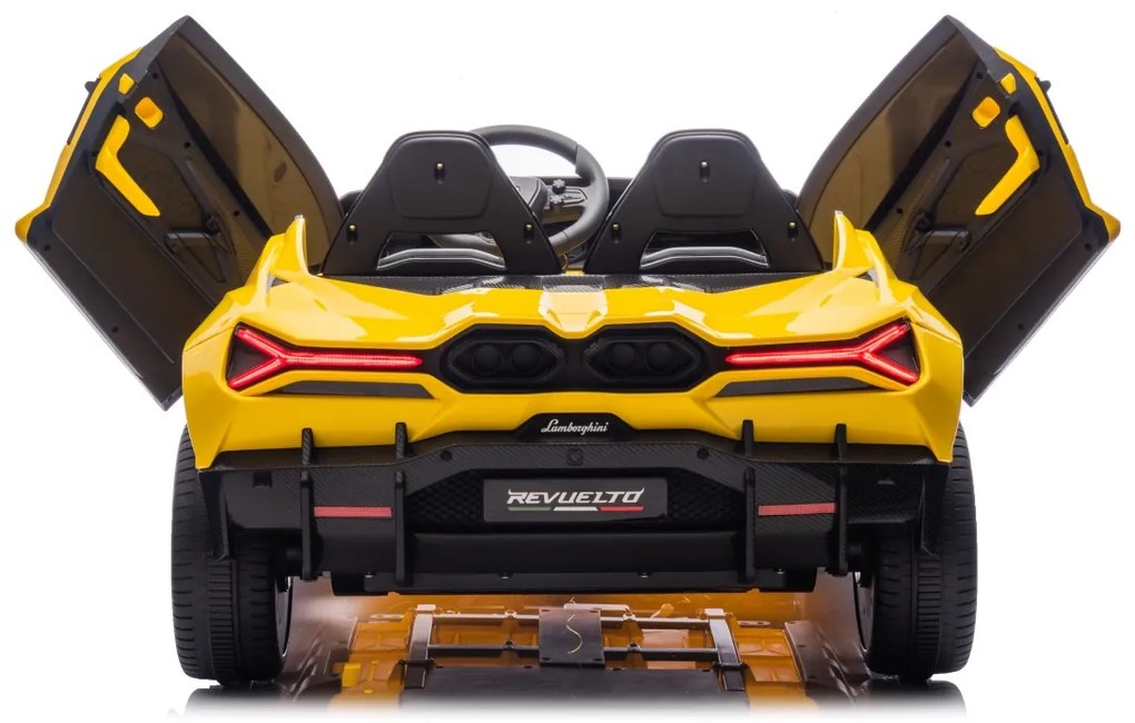Dětské elektrické auto Lamborghini Revuelto XL STRONG žluté