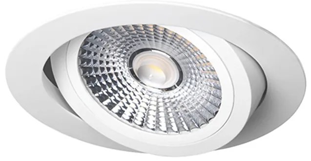 PANLUX Výklopný LED podhled VP COB bodovka 18W, kulatý bílý - neutrální