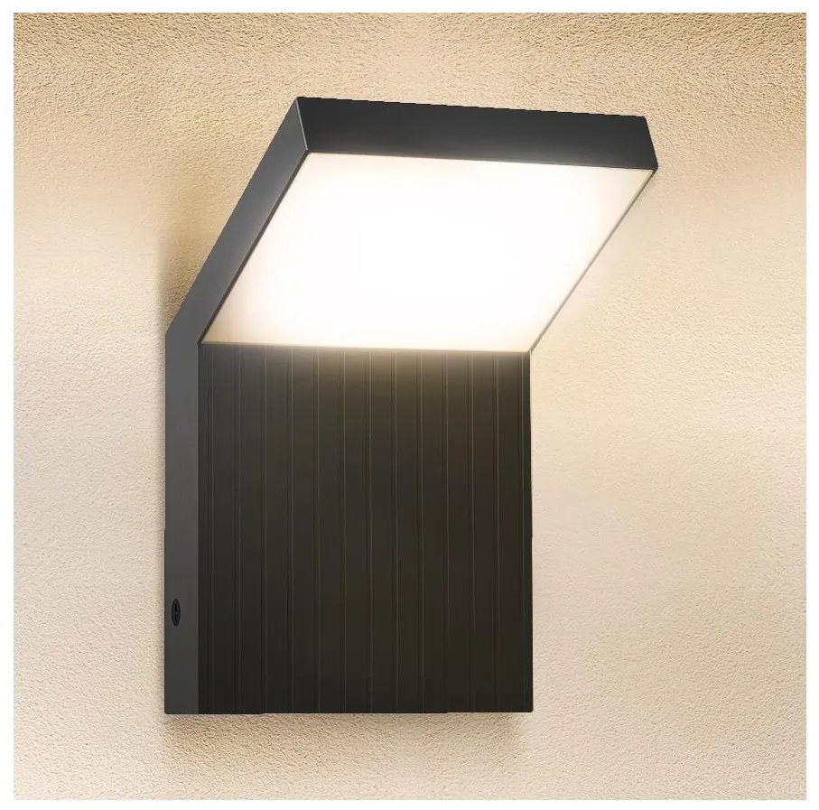 Brilagi - LED Venkovní nástěnné svítidlo RIANO LED/8W/230V antracit IP65
