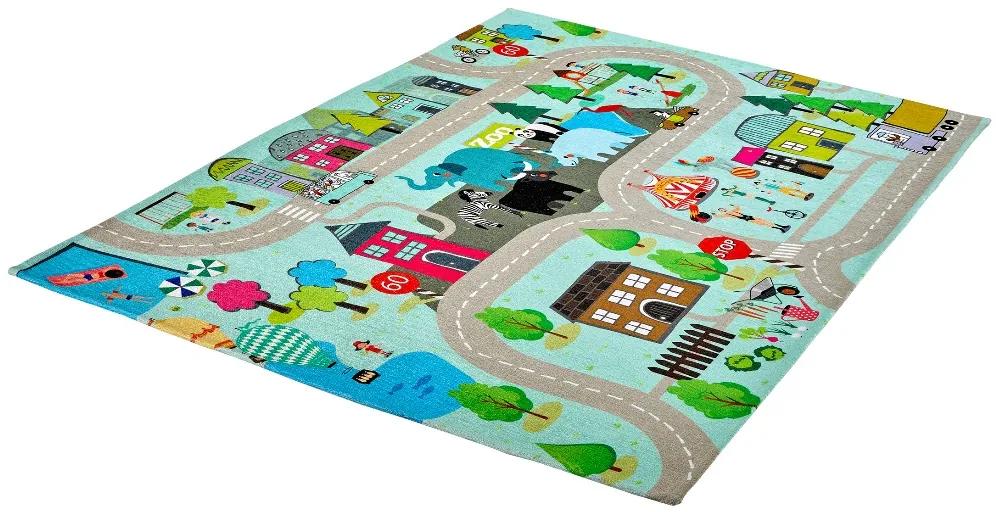 Obsession koberce Dětský kusový koberec Torino kids 231 STREET - 120x170 cm