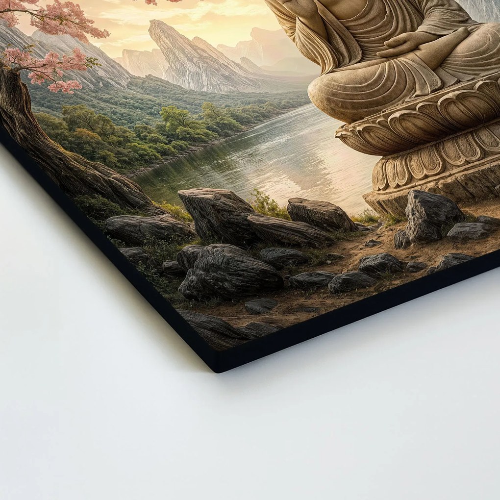 DUBLEZ | Barevný obraz na zeď - Buddha | UV tisk, Premium