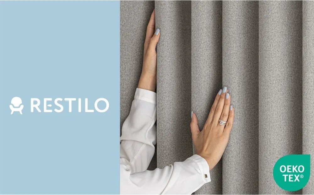 Taupe zatemňovací závěs 140x250 cm Corita – Restilo