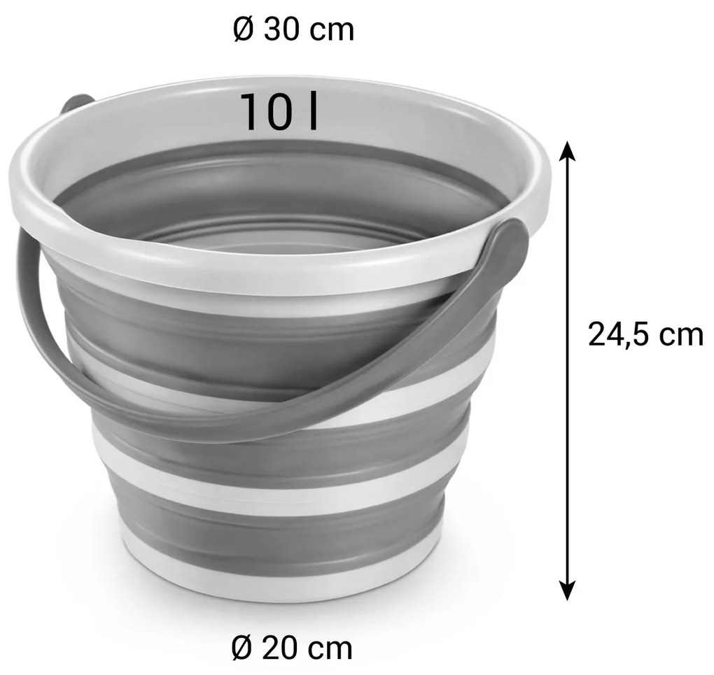 TESCOMA Úklidové vědro ProfiMATE 10 l, skládací