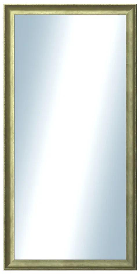 DANTIK - Zarámované zrcadlo - rozměr s rámem cca 50x100 cm z lišty Ferrosa zlatá (3142)