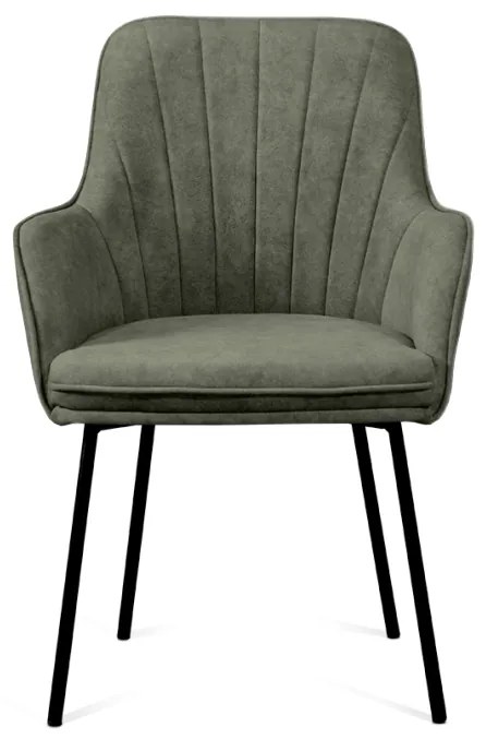 DOLMAR SEDAČKY Jídelní židle - KR-8, různé tkaniny a barvy na výběr Čalounění: krémová (Uttario Velvet 2956)