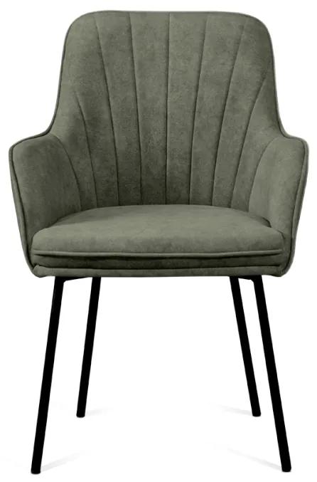 DOLMAR SEDAČKY Jídelní židle - KR-8, různé tkaniny a barvy na výběr Čalounění: tmavě tyrkysová (Uttario Velvet 2953)