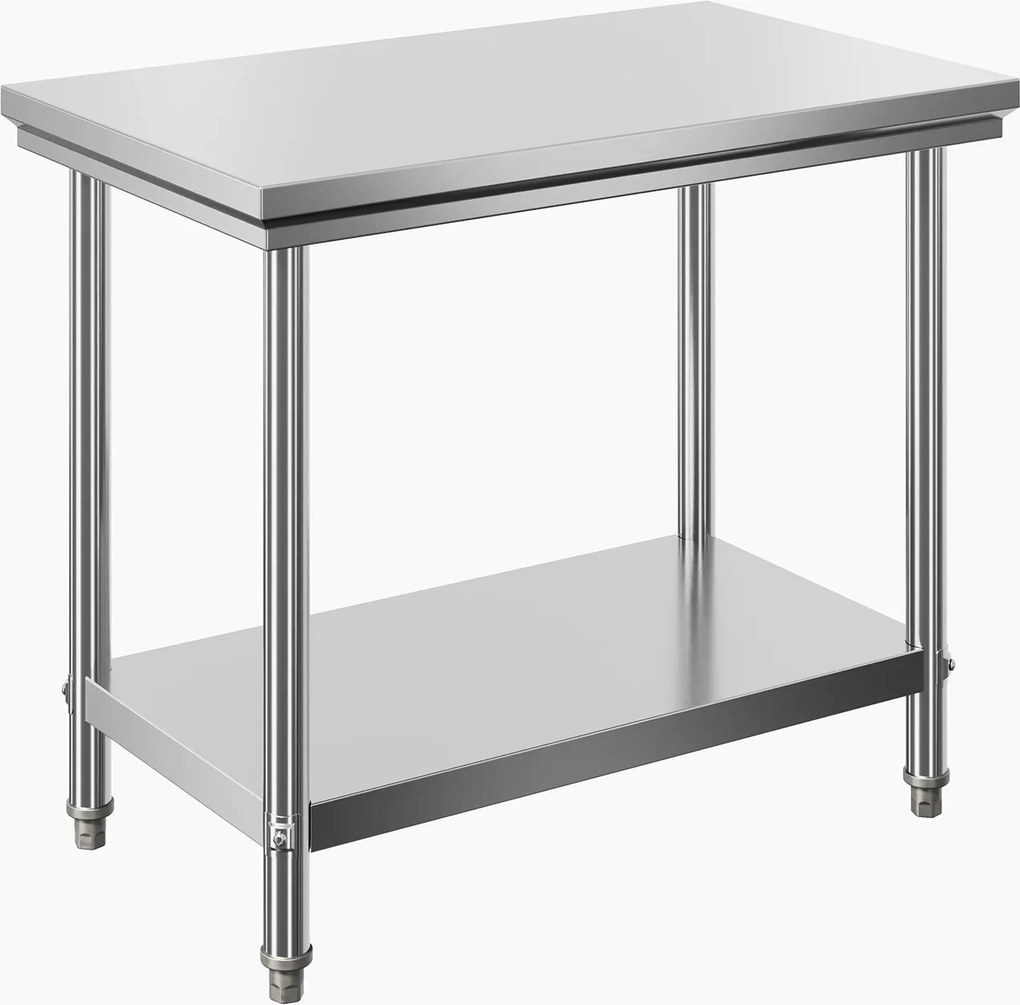Stůl Wiltec – 100 × 60 × 85 cm (60044)
