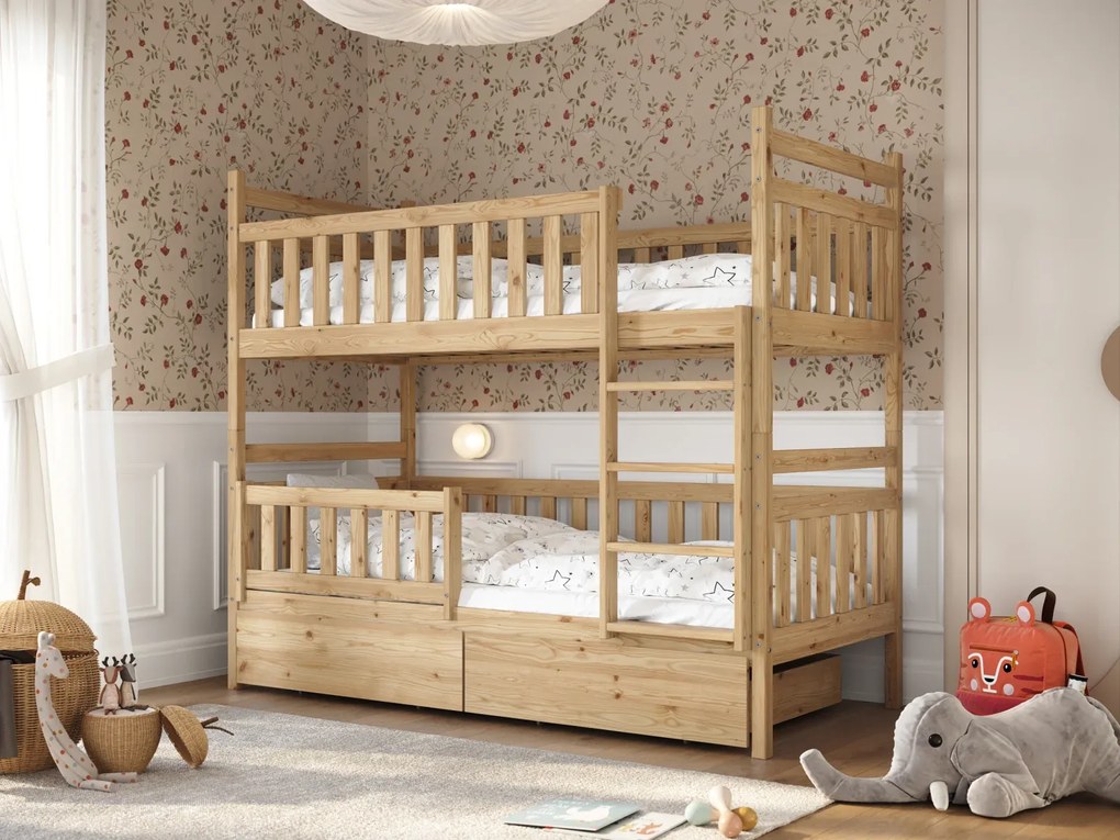 Rkids | Patrová postel Rino Přírodní
