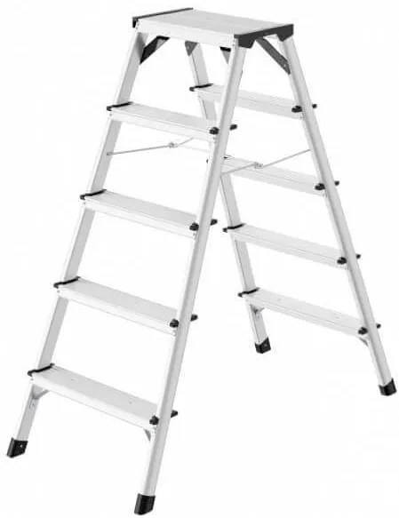 Hliníkové štafle Hailo D60 StandardLine 2x5, 8655-007