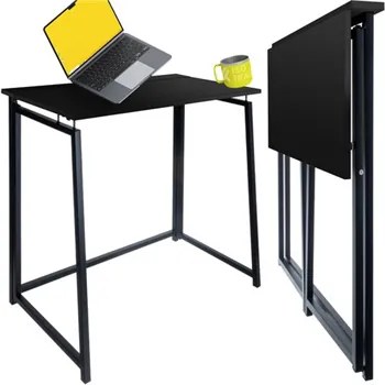 Skládací stolek dřevěný Ruhhy 26117, černý