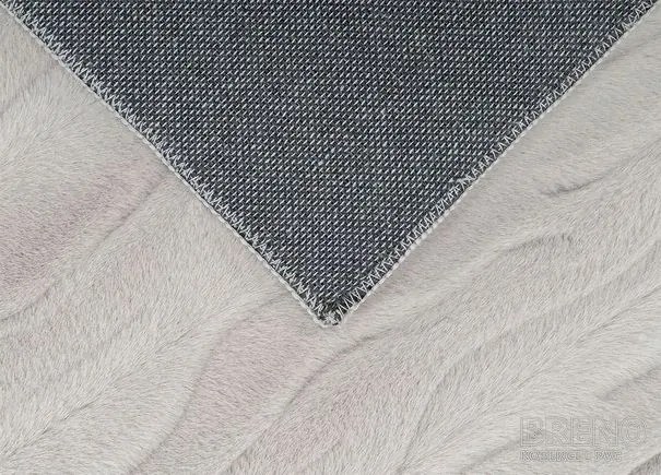 Breno Kusový koberec RABBIT WAVES light grey, 80x150 cm