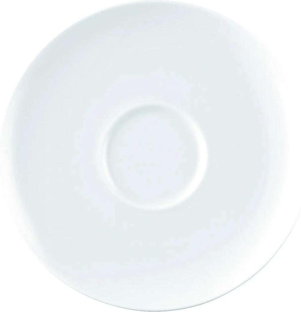 Rosenthal TAC White porcelánový čajový podšálek, Ø 16 cm, bílý