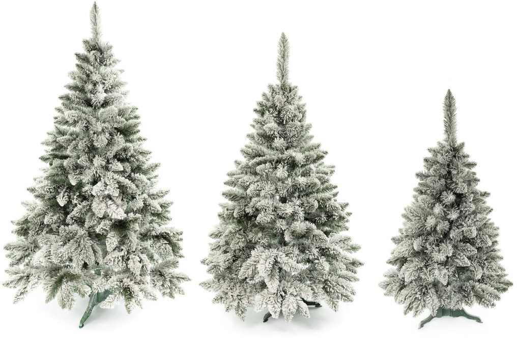 TRENDIE Vánoční stromek Borovice zasněžená 100 cm