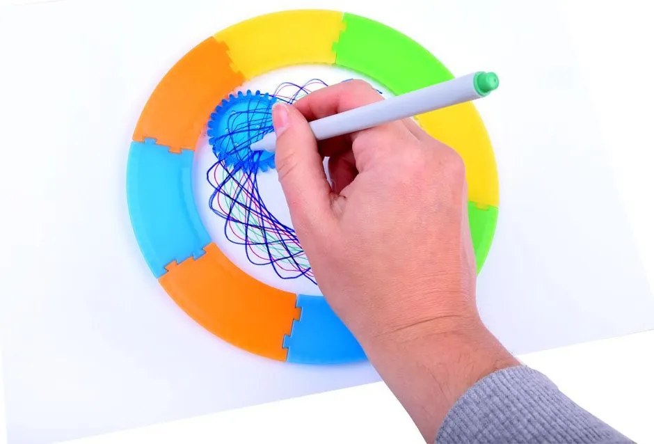 JOKO Spirograf sada pro tvorbu vzorů Designer