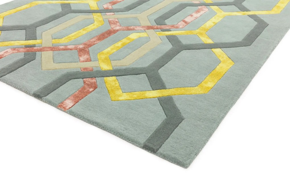 Barevný koberec Blondie Hexagon Silver Rozměry: 160x230 cm