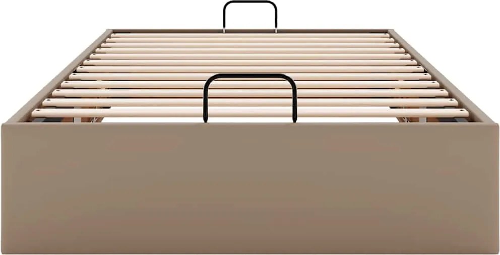 Osmanský rám postele bez matrace cappuccino 100x200 cm 3310788