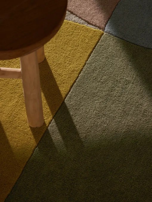 Koberec Ted Baker Westminster Savile krémový / vícebarevný kruh