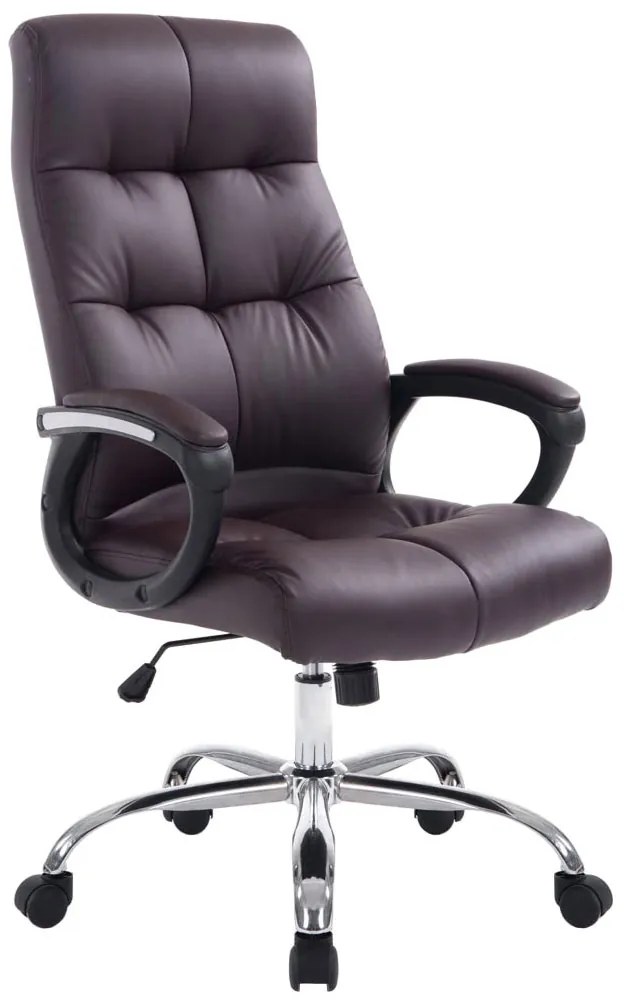 Kancelářská XXL židle Pose - Hnědá