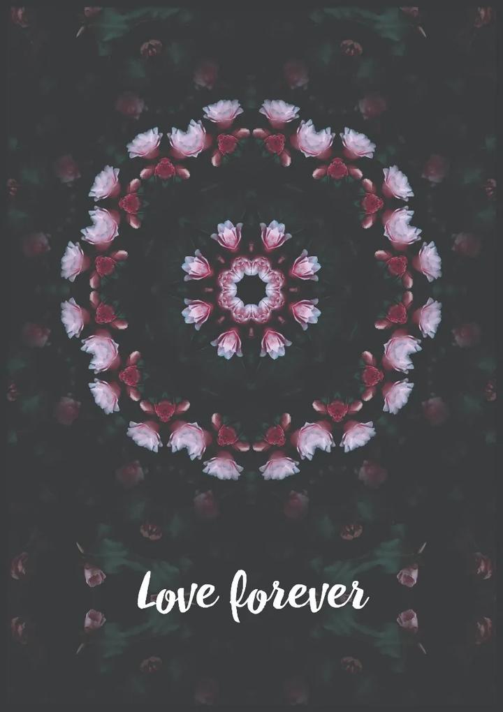 DecoKing - Nástěnný plakát - Love Forever