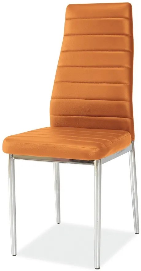 Casarredo Jídelní čalouněná židle H-261 oranžová