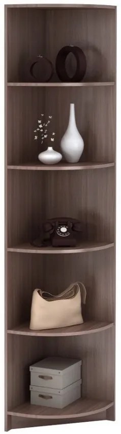 Casarredo Rohový regál GRETA 58 cm jasan tmavý