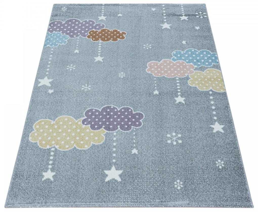 Ayyildiz koberce Dětský kusový koberec Lucky 3611 grey - 80x150 cm