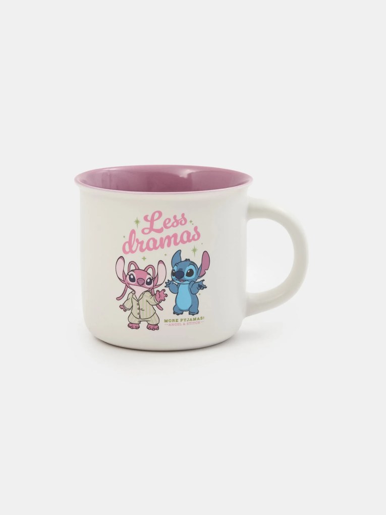 Sinsay - Keramický hrnek s potiskem Lilo & Stitch - vícebarevná